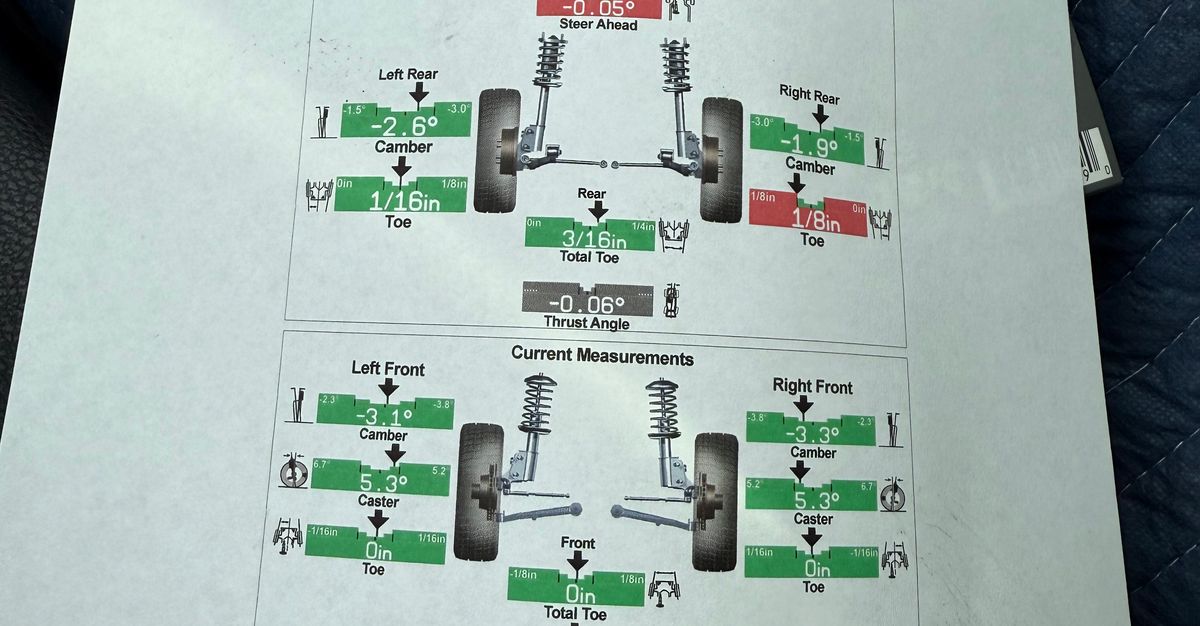 SSC, Solo Spec Coupe Alignment Specs — AutocrossBlog